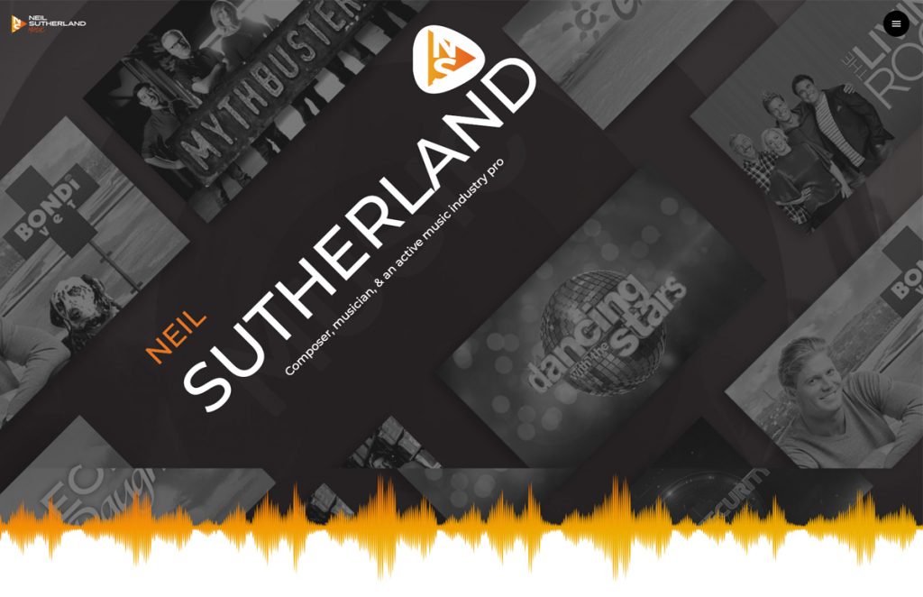 Neil Sutherland Website & Brand - Canberra Website Design Experts